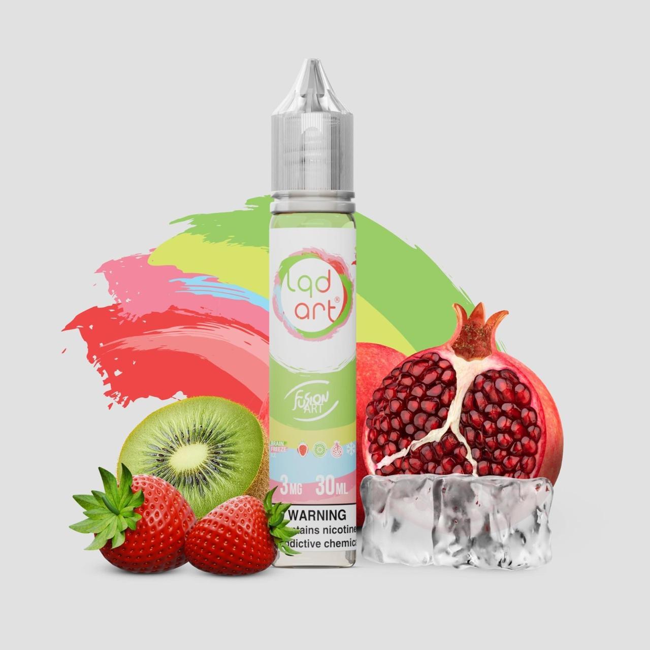 LQD Art: Juice Brain Freeze Ice - Fusion Art