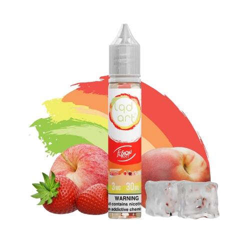 LQD Art: Juice Strawberry Fuji Apple Nectarine Ice - Fusion