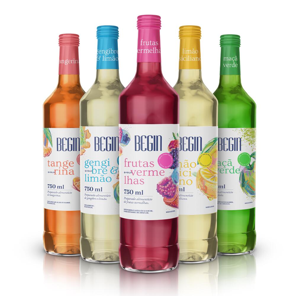 Xarope de Tangerina Begin - 750ml