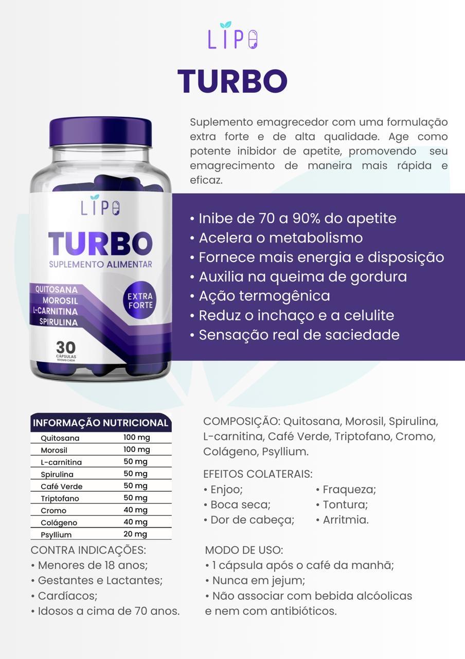Comprar KIT LIPO - turbo e tradicional (30 cápsulas cada) - a partir de ...