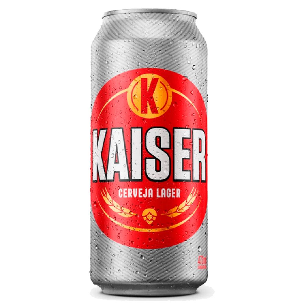 Comprar Kaiser Latão 473ML - a partir de R$4,22 - Oásis Bebidas - Viva ...