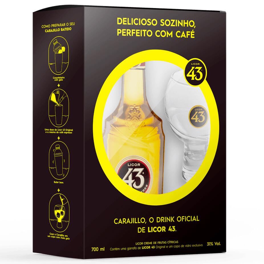 Comprar Kit Licor 43 Diego Zamora 700ml + Taca - Oásis Bebidas - Viva ...