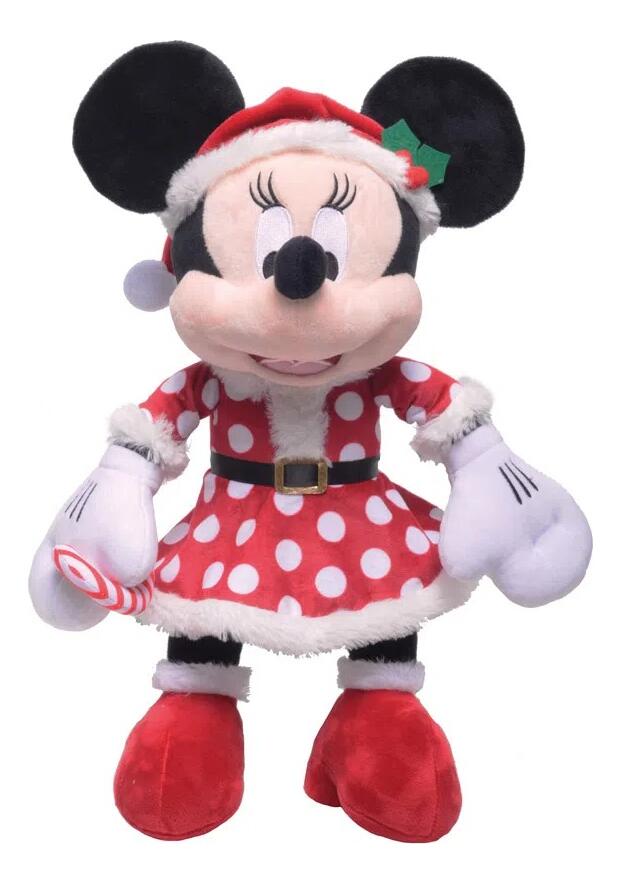 Comprar Boneca Minnie Mouse Natalina Pelúcia Original Disney Vrm - a ...