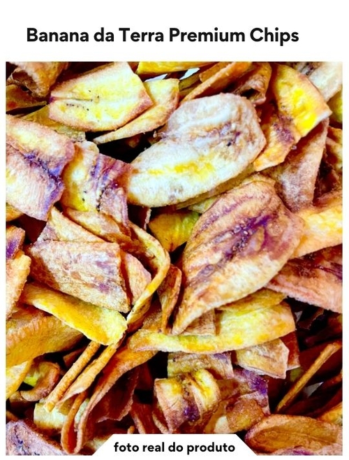 Comprar Banana da Terra Natural Premium Chips - Harmony Empório Natural