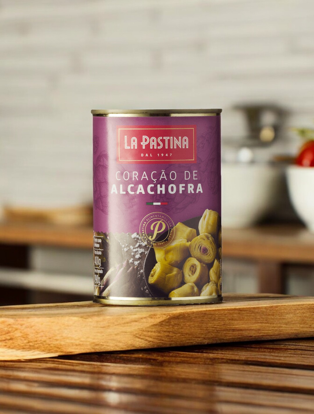 Coração De Alcachofra 400g - La Pastina - R$38,90