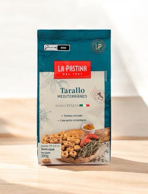 Tarallo Italiano Mediterraneo 200g - La Pastina - a partir de R$25,12