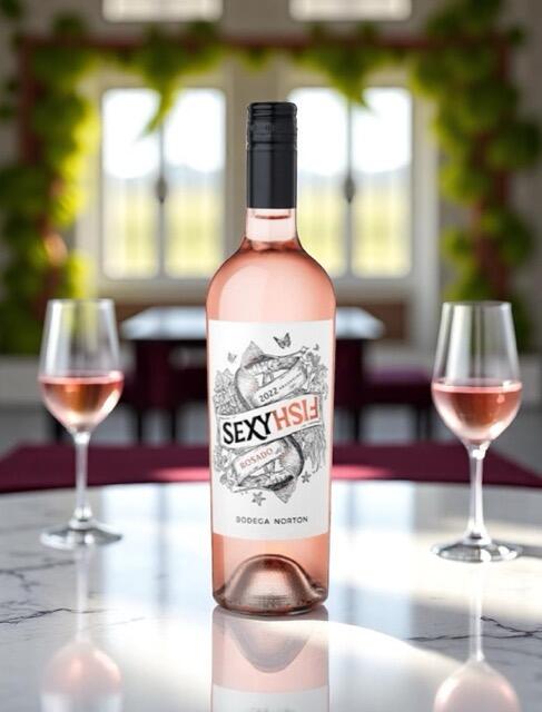 Vinho Rosé Argentino Sexy Fish 2023 750ml - Norton