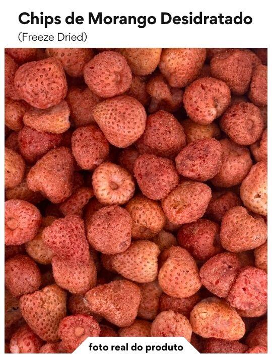 Chips de Morango Liofilizado (Freeze dried) - de R$34,90 a R$289,90