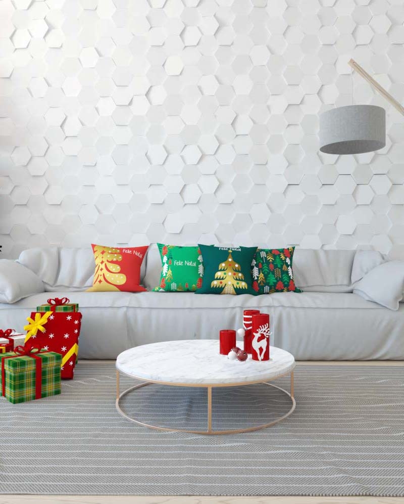 Almofadas de Natal: Dicas e Ideias Decorativas de Almofadas