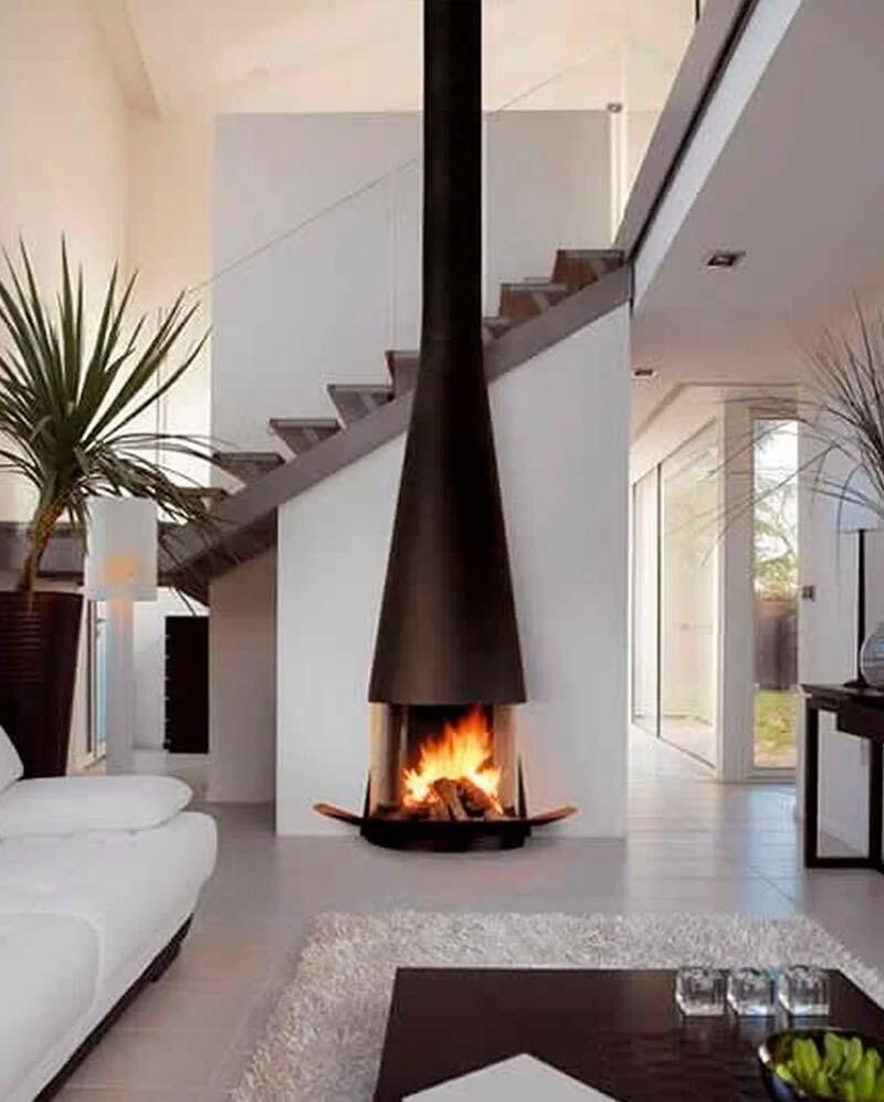 Sala com Lareira: Dicas e Fotos para se Inspirar
