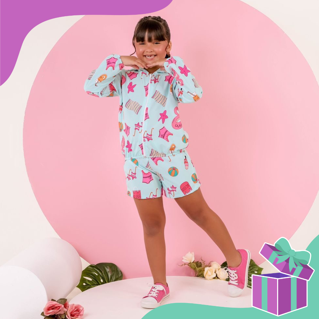 Comprar Conjunto Bomber Azul - Lumar Box Kids