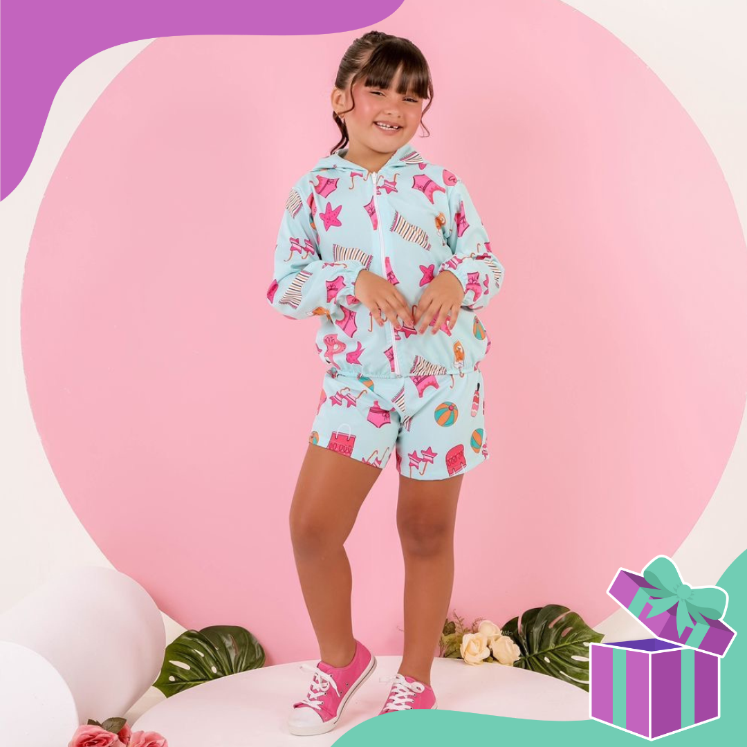 Comprar Conjunto Bomber Azul - Lumar Box Kids