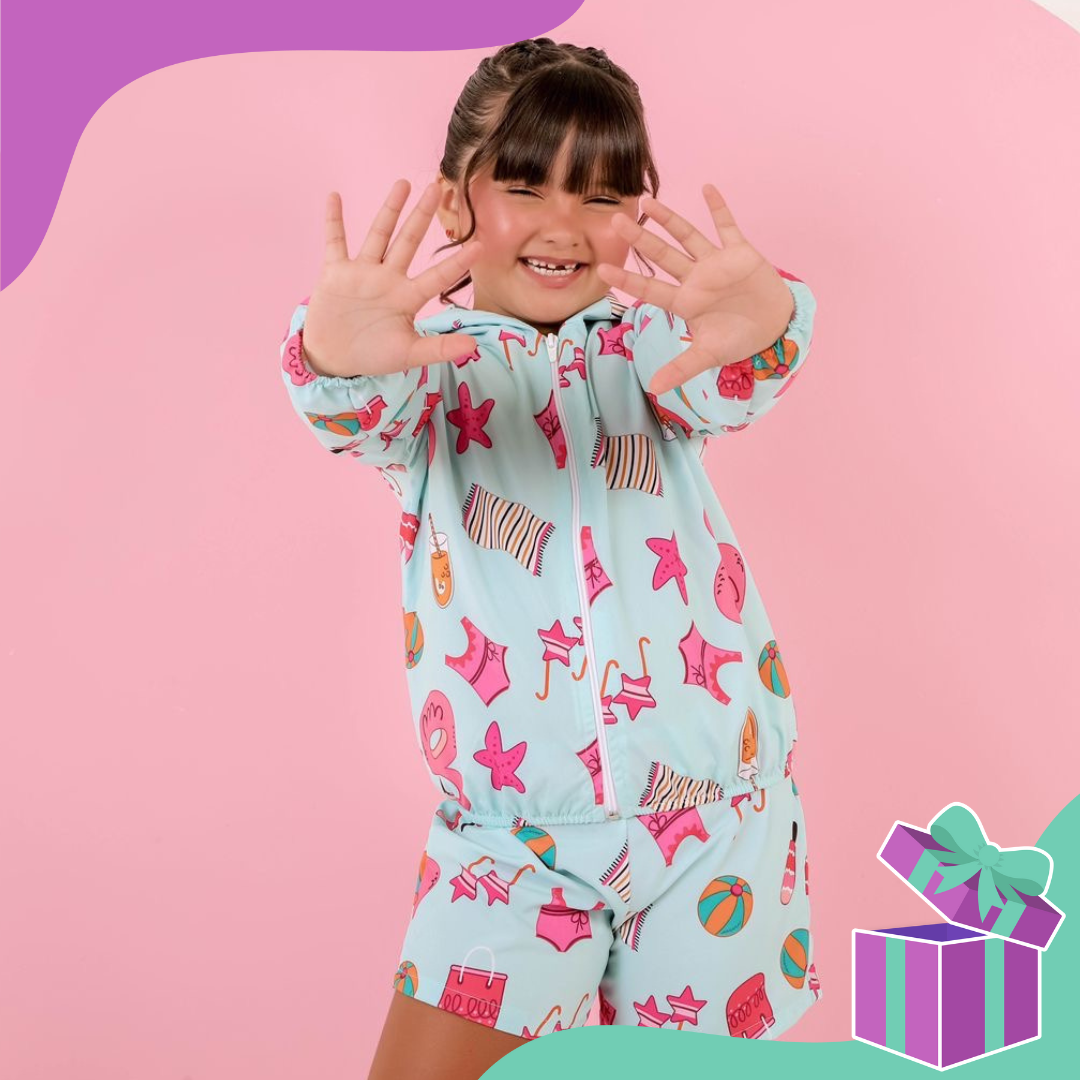 Comprar Conjunto Bomber Azul - Lumar Box Kids