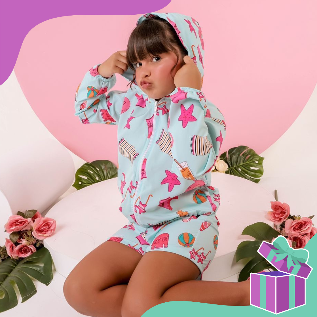 Comprar Conjunto Bomber Azul - Lumar Box Kids