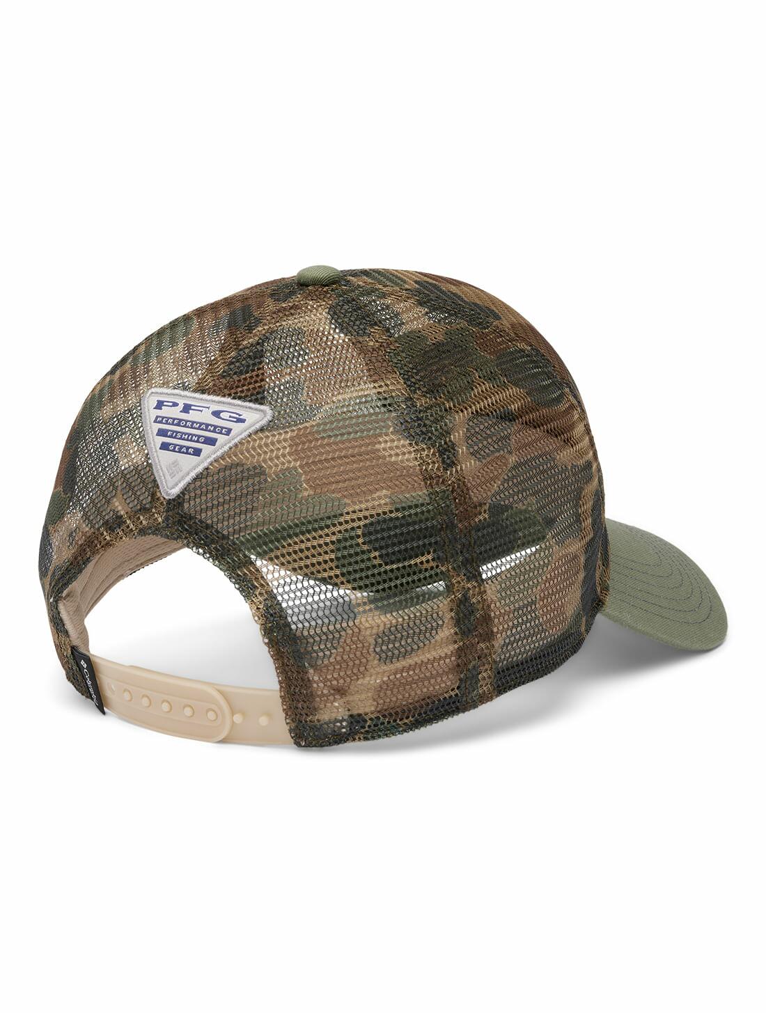 Comprar Boné Columbia PFG Tie Down Mesh Camuflado Caqui/Verde - a ...