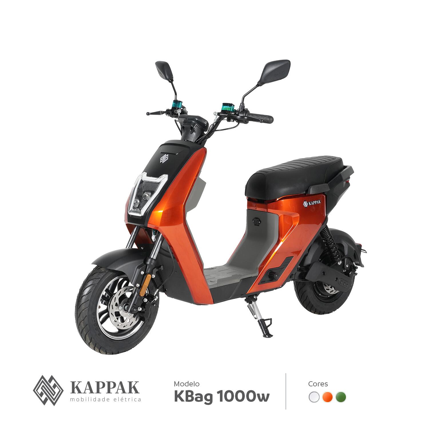 Scooter Elétrica KAPPAK K-bag 1000W Autopropelido Sem CNH