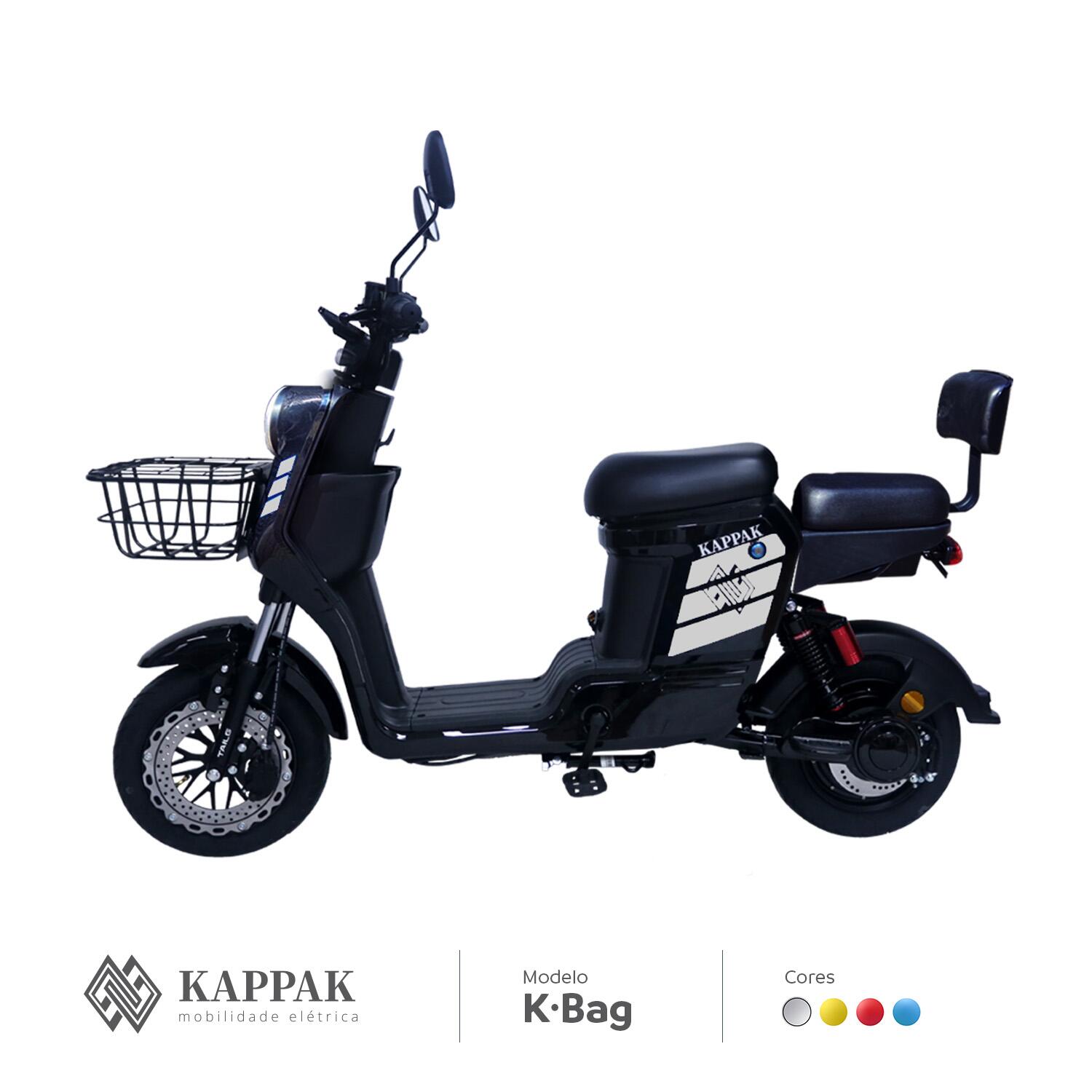 Scooter Elétrica KAPPAK K-bag 800w Autopropelido Sem CNH