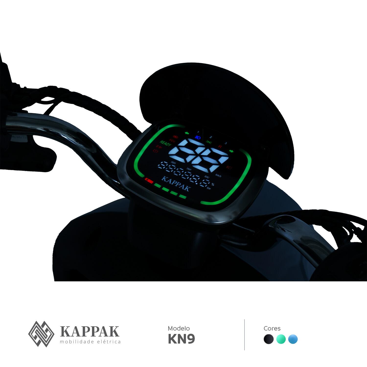 Triciclo Elétrico KAPPAK KN9 1000W Autopropelido Sem CNH