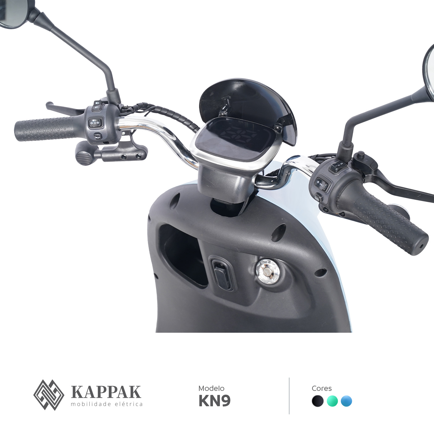 Triciclo Elétrico KAPPAK KN9 1000W Autopropelido Sem CNH