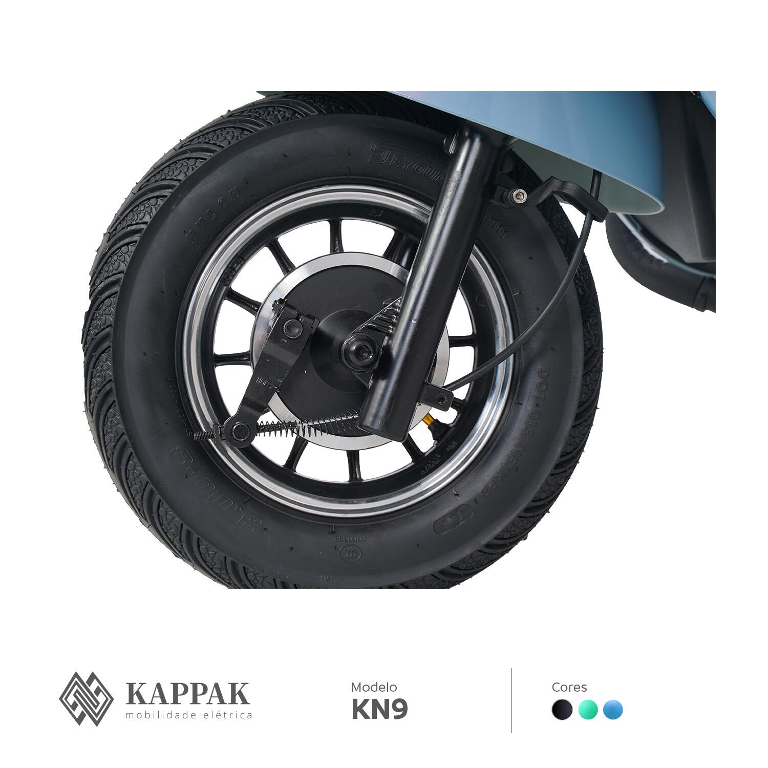 Triciclo Elétrico KAPPAK KN9 1000W Autopropelido Sem CNH