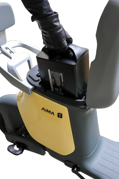 Scooter Elétrica AIMA E390 400W Autopropelido Sem CNH