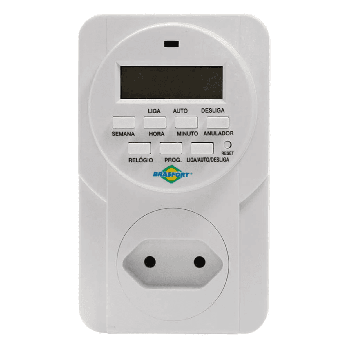 Comprar Timer Digital de Tomada Bivolt Brasfort - a partir de R$122,54