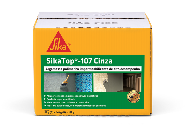 Sika Top 107 Para Caixa 18Kg - a partir de R$200,45