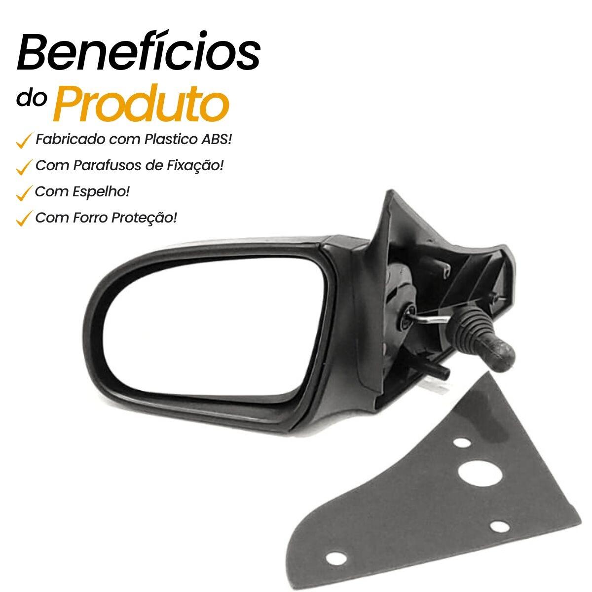 Retrovisor Esquerdo Corsa Sedan Wind Wagon Pick-Up e Classic - a partir de R$73,26