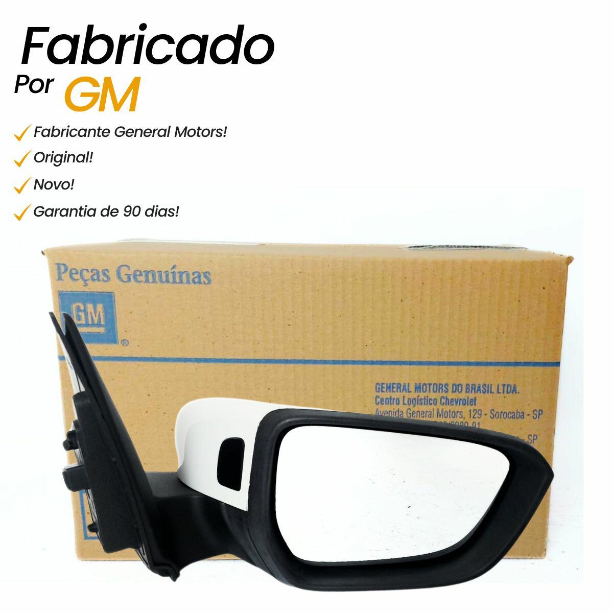 Retrovisor Direito Onix 2019 2023 Sensor Ponto Cego C/Capa