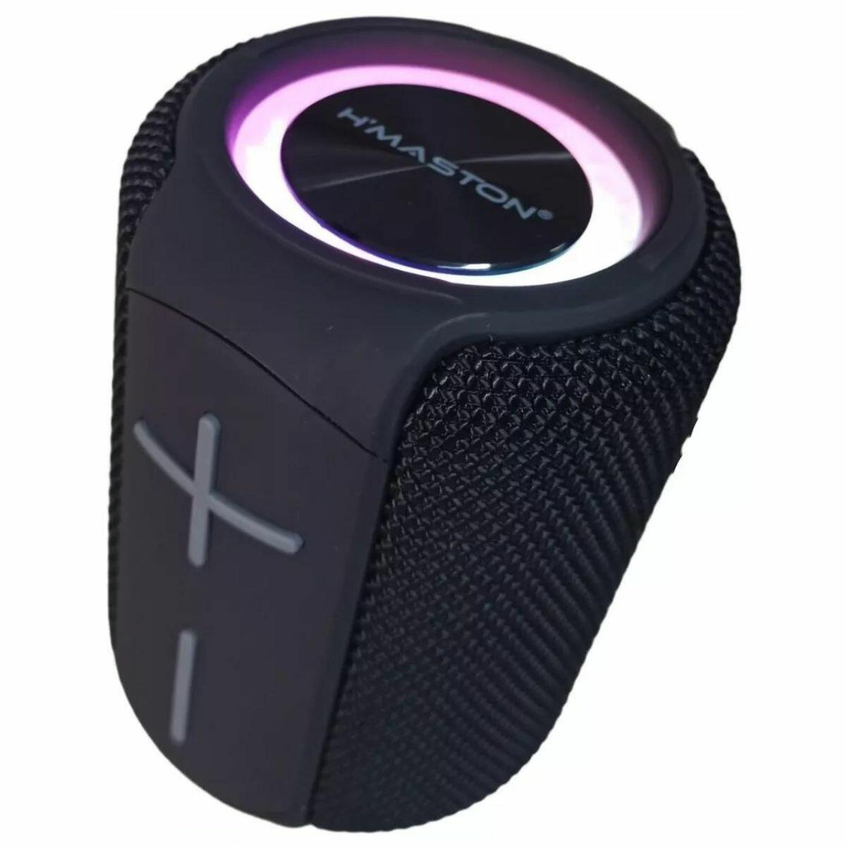 Caixa de Som Bluetooth HMaston TN07 Preta - Som Potente e Portátil - R$145,45