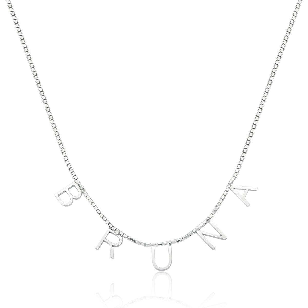 Comprar Colar Personalizado Letras - de R$184,20 a R$189,05