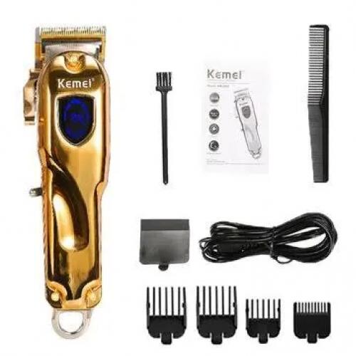 Comprar Maquina de Corte Kemei Km-2010 Bivolt - Cordless - a partir de R$290,03 - Conexão USA Barber