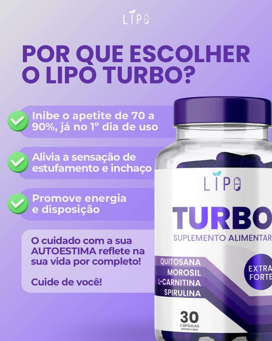 Comprar Lipo turbo - R$240,00