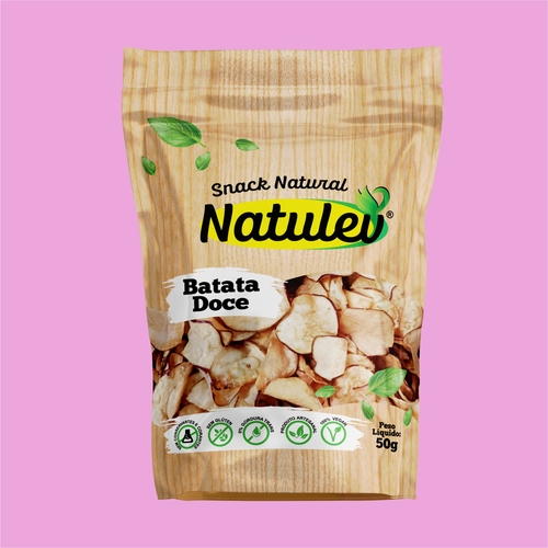 Comprar Snack Natural de Batata Doce 50g - a partir de R$6,64 - Natulev