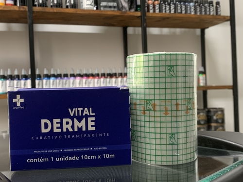 Comprar Curativo Filme Transparente Rolo 10cm x 10 metros - Vital Derme ...