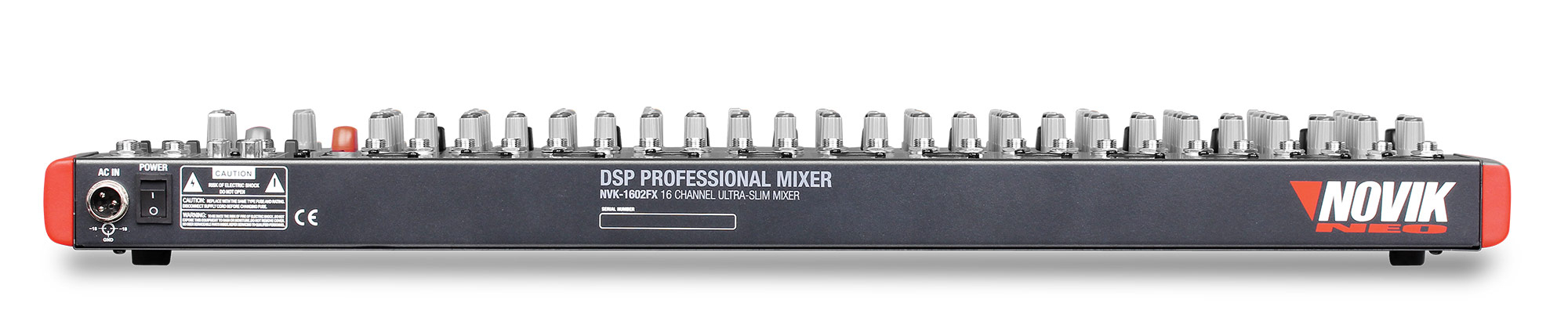 Comprar Mesa Mixer 16 Canais Novik Neo NVK 1602 Bluetooth - 101dB Tudo ...