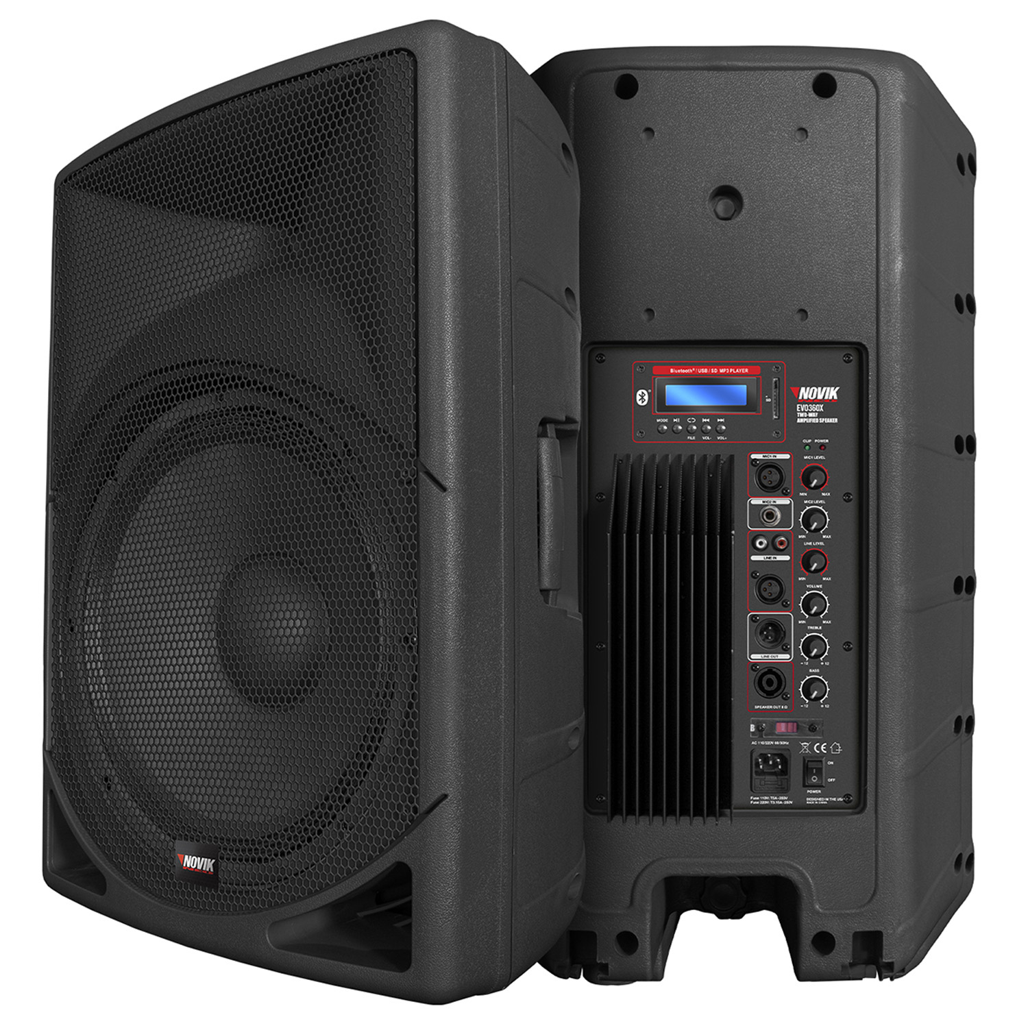 Comprar Caixa Ativa Amplificada Novik Neo 15 Pol TWS Evo 360X - 101dB ...