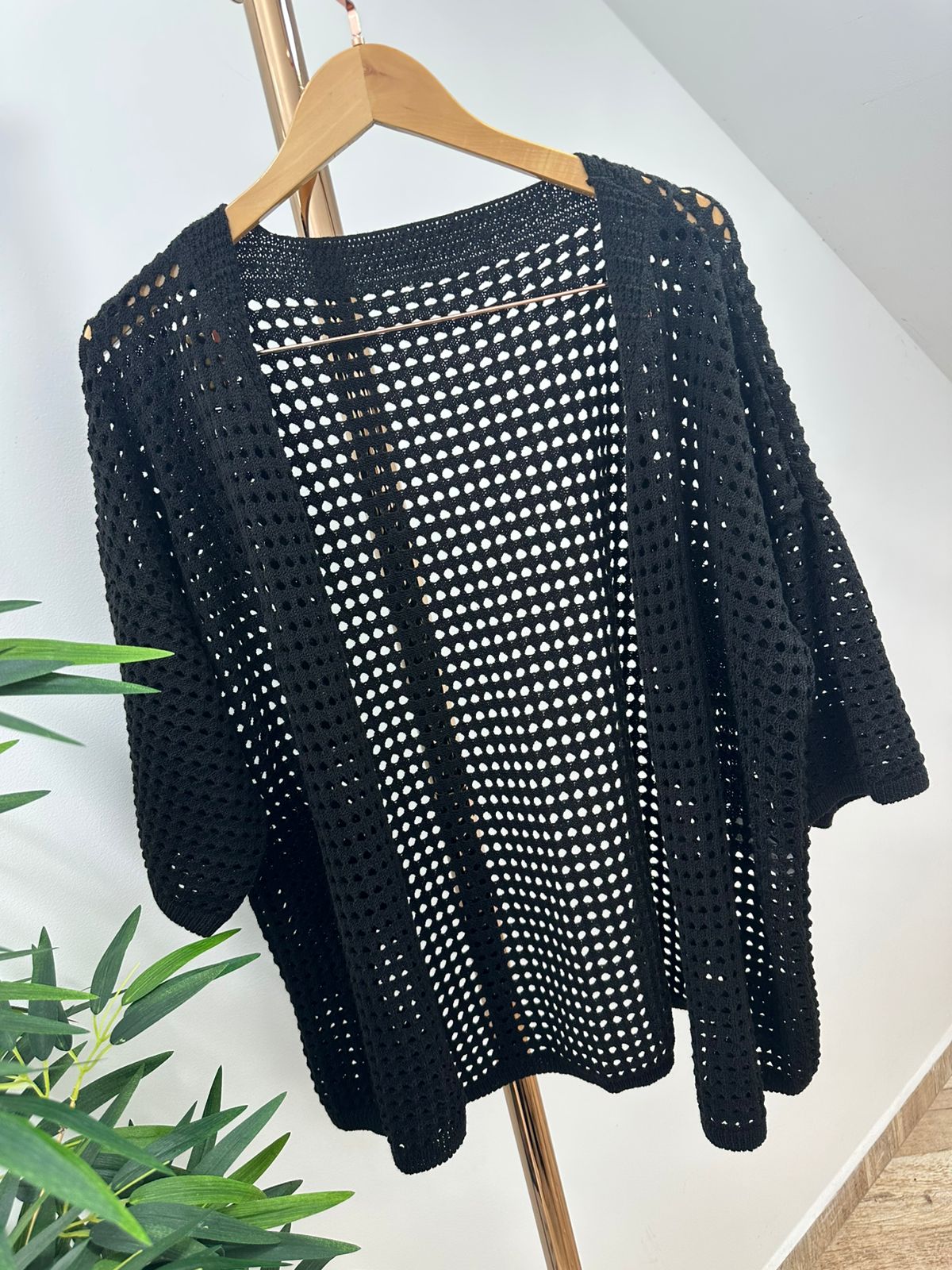 Comprar KIMONO TRICOT MODAL RENDADO - Tricot Store - Moda Feminina