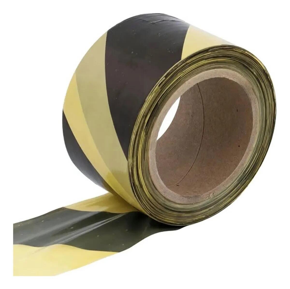 Comprar FITA ZEBRADA P/ SEGURANÇA 200MX7CM - a partir de R$17,54