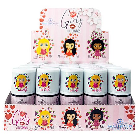 Comprar BOX - LIP TINT GIRLS COLECIONAVEIS PHALLEBEAUTY PH011 - C/ 20 ...