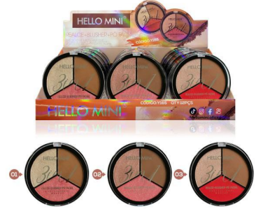 Comprar TRIO 3 IN 1 HELLO MINI - Y165 - COR 03 - R$12,99 - BELLÍSSIMA ...