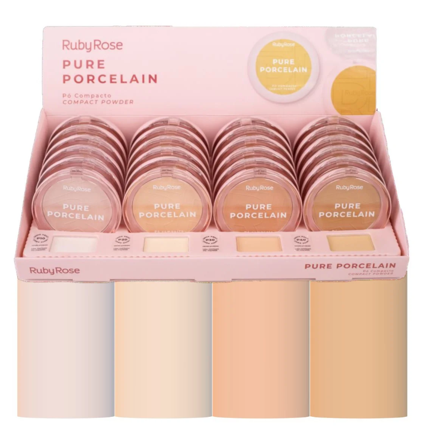 Comprar PO COMPACTO PURE PORCELAIN RUBY ROSE - HB-M401-2 - COR P20 - R ...