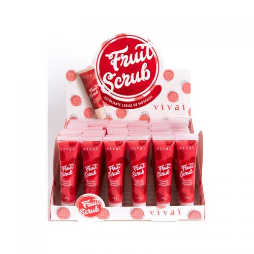 Comprar BOX - FRUIT SCRUB ESFOLIANTE LABIAL VIVAI - 3105.1.1 - MORANGO ...