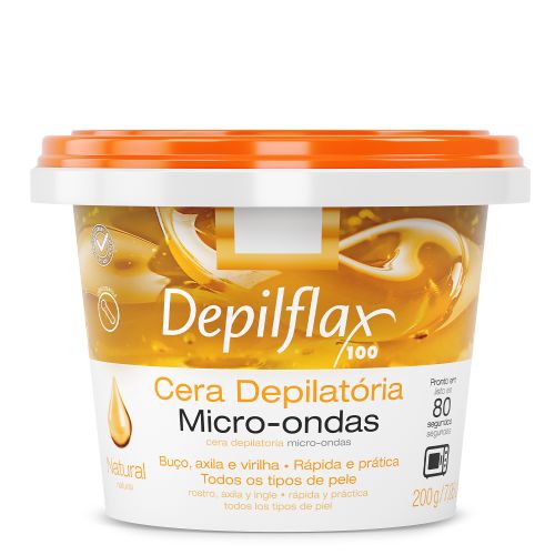Comprar BOX - CERA DEP MICRO-ONDAS DEPILFLAX - 912925 - NATURAL - 200G ...