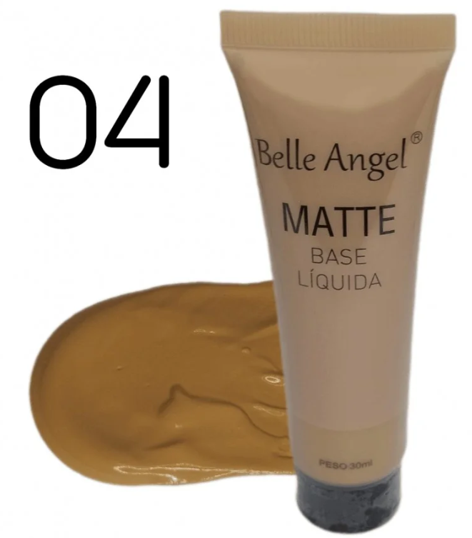 Comprar BASE LIQUIDA MATTE BELLE ANGEL - B110-1 - COR 04 - R$9,99 ...