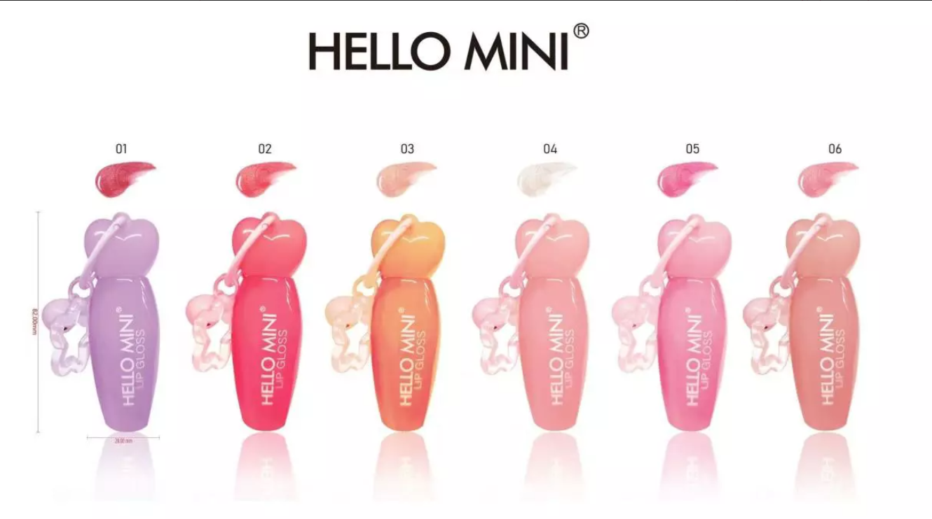 Comprar LIP GLOSS SHINY HELLO MINI - Y336 - COR 02 - R$9,99 - BELLÍSSIMA MAKEUP