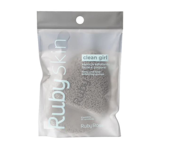 Comprar BOX - ESPONJA ESFOLIANTE PUFF CLEAN GIRL C/ 12 PÇS RUBY ROSE ...