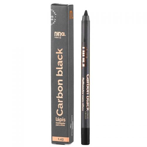 Comprar LÁPIS PARA OLHOS NINA MAKEUP - CARBON BLACK - R$32,99 ...