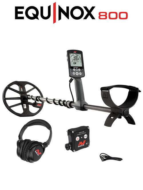 Detector De Metais Equinox 800 Minelab | Astrotek Detectores