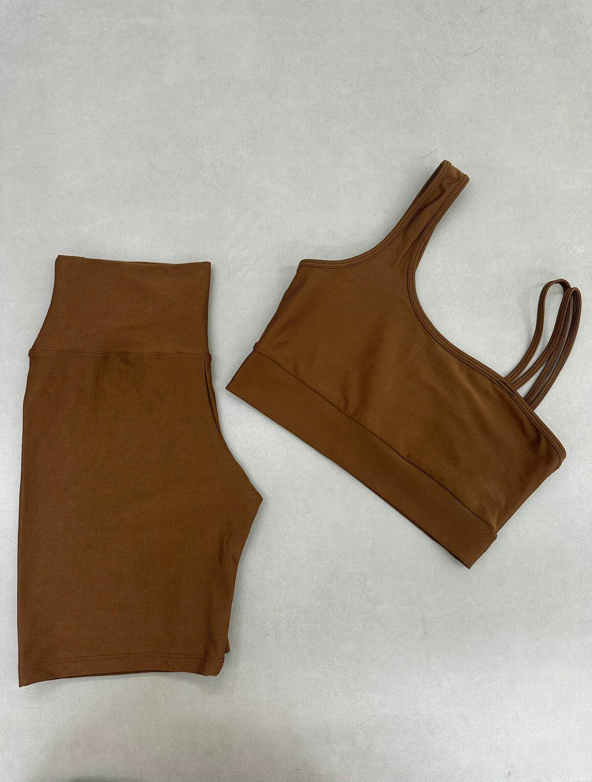Comprar Conjunto Bermuda Plus + Top Ray Compressão Cobre